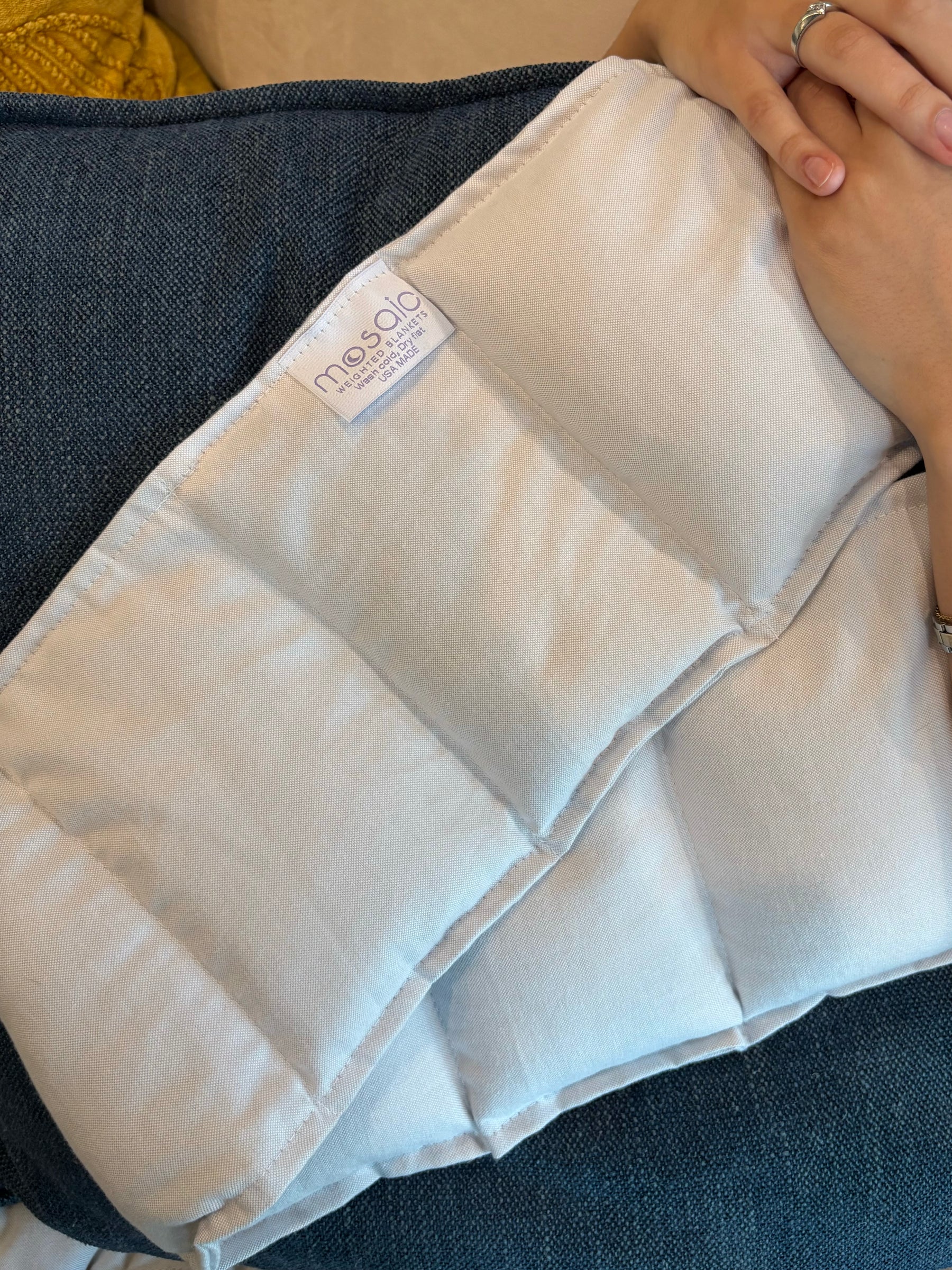 COOLMAX Breathable Cooling Weighted Blankets | Mosaic - Mosaic Weighted ...
